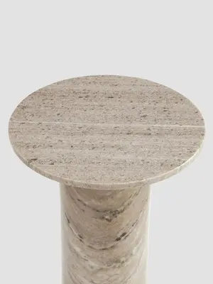 BASSETT MIRROR Clancy Marble Accent Table