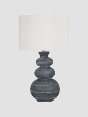 BASSETT MIRROR Carmel Triple Gourd Table Lamp