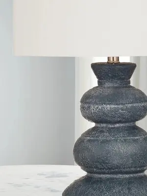 BASSETT MIRROR Carmel Triple Gourd Table Lamp