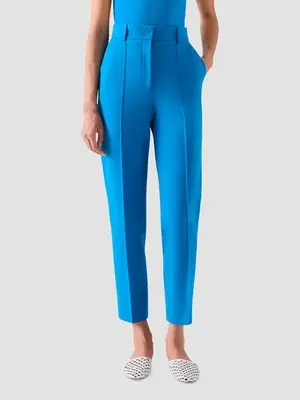 Akris Ferry Tapered Jersey High-rise Pants