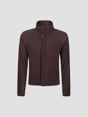 Issey Miyake Pleated Polyester Jacket - 46