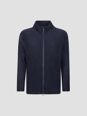 Issey Miyake Zip-up Pleated Cardigan - 75