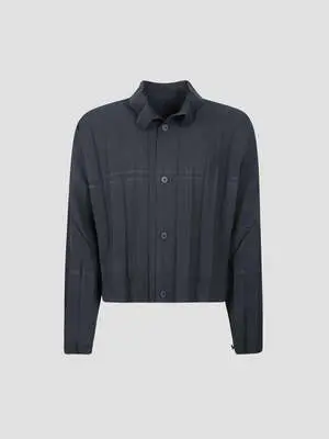 Issey Miyake Structured Pleated Jacket