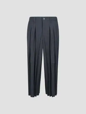 Issey Miyake Homme Plissé Pleated Mini Trousers - 68