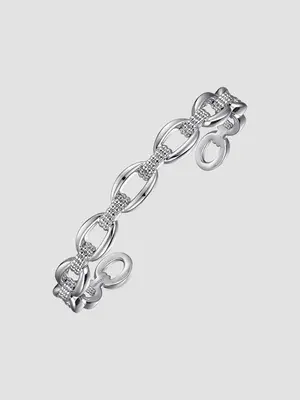 GABRIEL & CO Bujukan Oval Link Cuff Bracelet