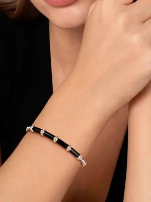 GABRIEL & CO Bujukan 14k Yellow Gold Split Bangle