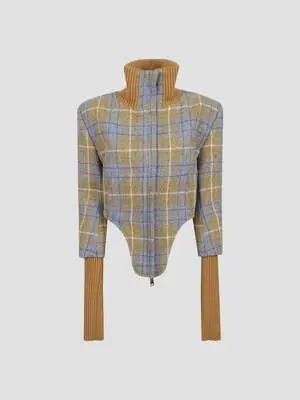 VIVIENNE WESTWOOD Historical Wool Bomber Jacket - Multi