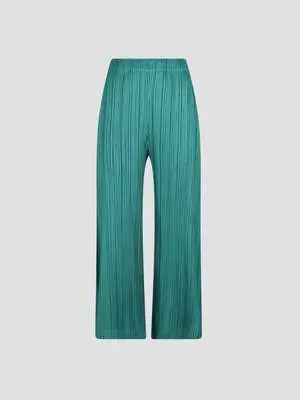 Issey Miyake Pleated 100% Polyester Trousers - 67