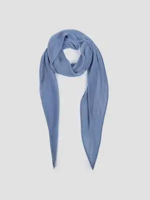 Issey Miyake Pleated Silk-look Scarf Mini - 70
