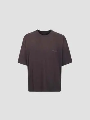 WOOYOUNGMI 100% Cotton T-shirt - Mud