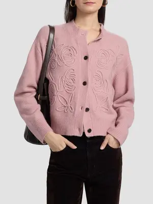 Rails Coralee Floral Soutache-style Cardigan