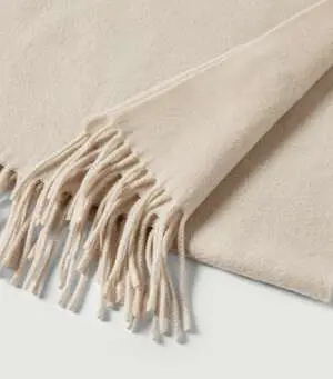 Brunello Cucinelli Cashmere Fringed Scarf