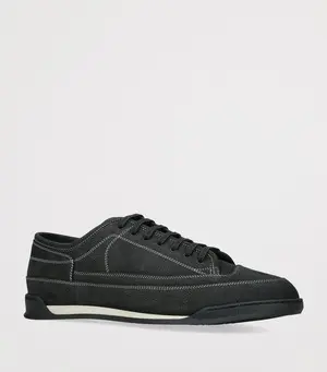 John Lobb Nubuck Court Sneakers