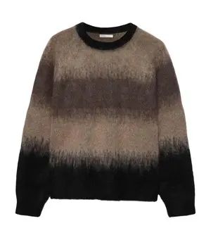 ALLSAINTS Mohair-wool-blend Storm Sweater - Brown