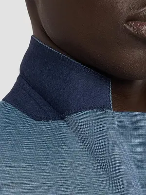 Emporio Armani Micro-textured Wool Single-breasted Suit