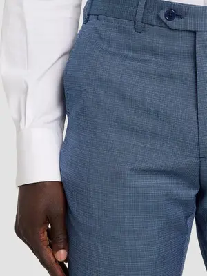 Emporio Armani Micro-textured Wool Single-breasted Suit