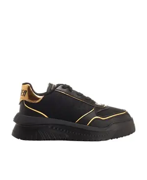 Versace Odissea Chunky Leather Sneakers