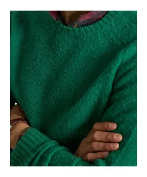 Polo Ralph Lauren Elbow-patch Crew-neck Sweater