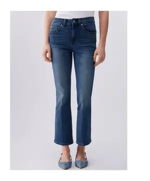 Liu Jo Cropped Flared Jeans