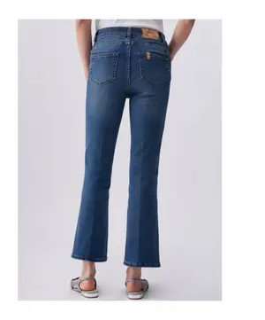 Liu Jo Cropped Flared Jeans