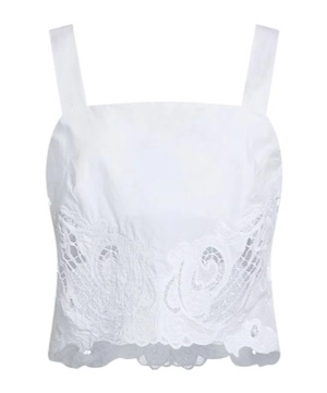 Rag & Bone Solid Color Sleeveless Top