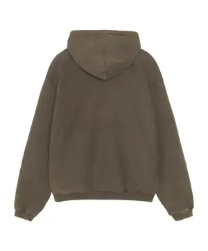 StÜssy Faded-graphic Zip-up Hoodie