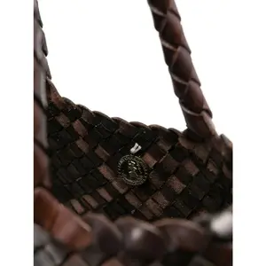 Dragon Diffusion Woven-detail Handbag