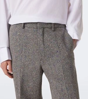 Dries Van Noten Straight-leg Wool Trousers