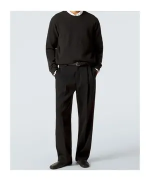 THE ROW Leo Leather Loafers