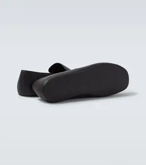THE ROW Leo Leather Loafers