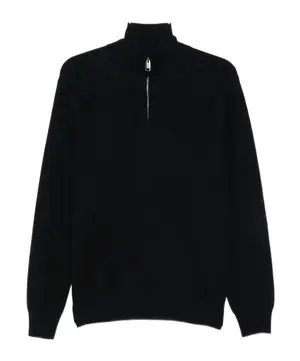 Brioni Half-zip Mockneck Jumper