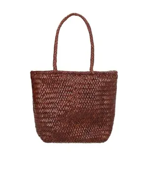 Dragon Diffusion Grace Small Basket Bag - Bruciato