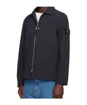 Stone Island Compass Patch Zip-up Jacket