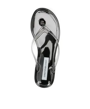 Christopher Esber Round-toe Flip-flops - White