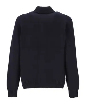GRAN SASSO Long Sleeved Buttoned Knitted Jacket