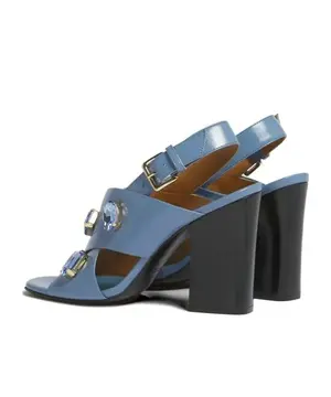 Marni Embellished Criss-cross Sandals