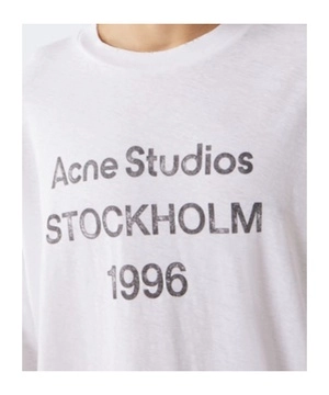 Acne Studios Logo Cotton-blend Jersey T-shirt