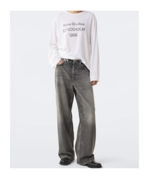 Acne Studios Logo Cotton-blend Jersey T-shirt