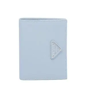 Prada Small Saffiano Leather Wallet - Blue