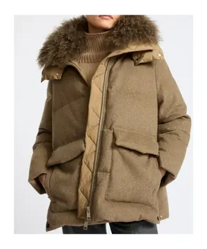 YVES SALOMON Cashmere Hooded Coat