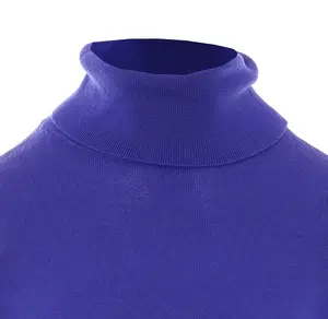 Patrizia Pepe Color-block Slogan Turtleneck Sweater