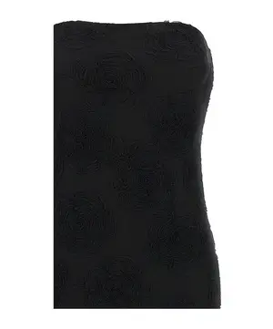 ROTATE BY BIRGER CHRISTENSEN Flower Mesh Flounce Mermaid Dress