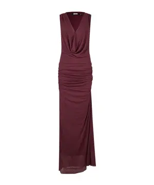 ROTATE BY BIRGER CHRISTENSEN Maxi Halterneck Dress