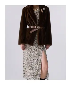 Liu Jo Jacket In Faux Fur