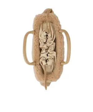 ROGER VIVIER Viv Skate Shearling Tote Bag