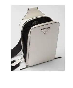 Prada Brique Saffiano Leather Bag