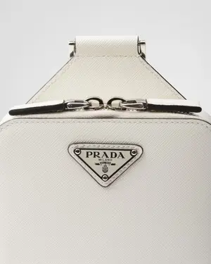Prada Brique Saffiano Leather Bag
