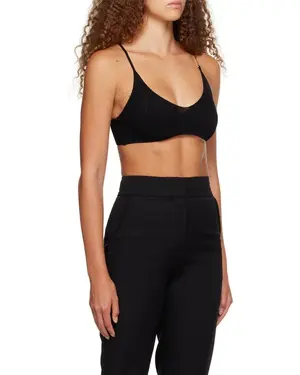 Jacquemus Le Bandeau Pralu Knit Bralette