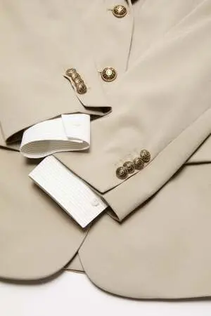 Acne Studios Layered Wool Suit Jacket