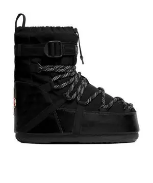 Moncler Moon Boot X Icon Low Snow Boot - Black